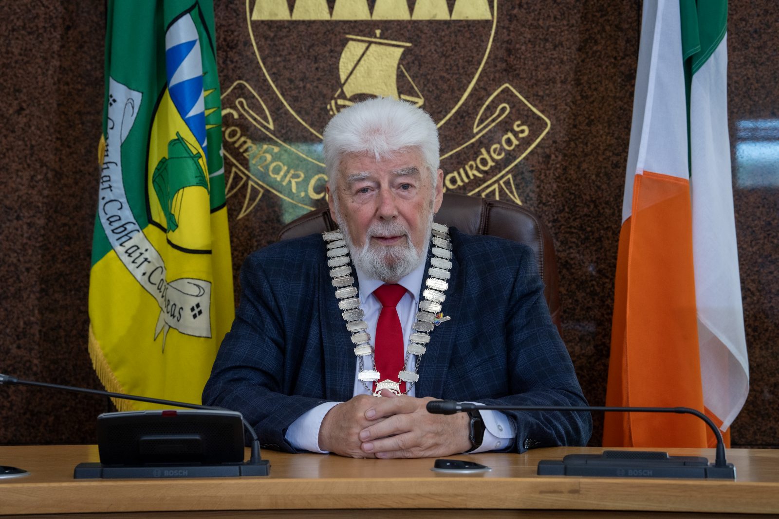 Tralee has a new Mayor , Cllr Johnnie Wall was elected unopposed to the ...