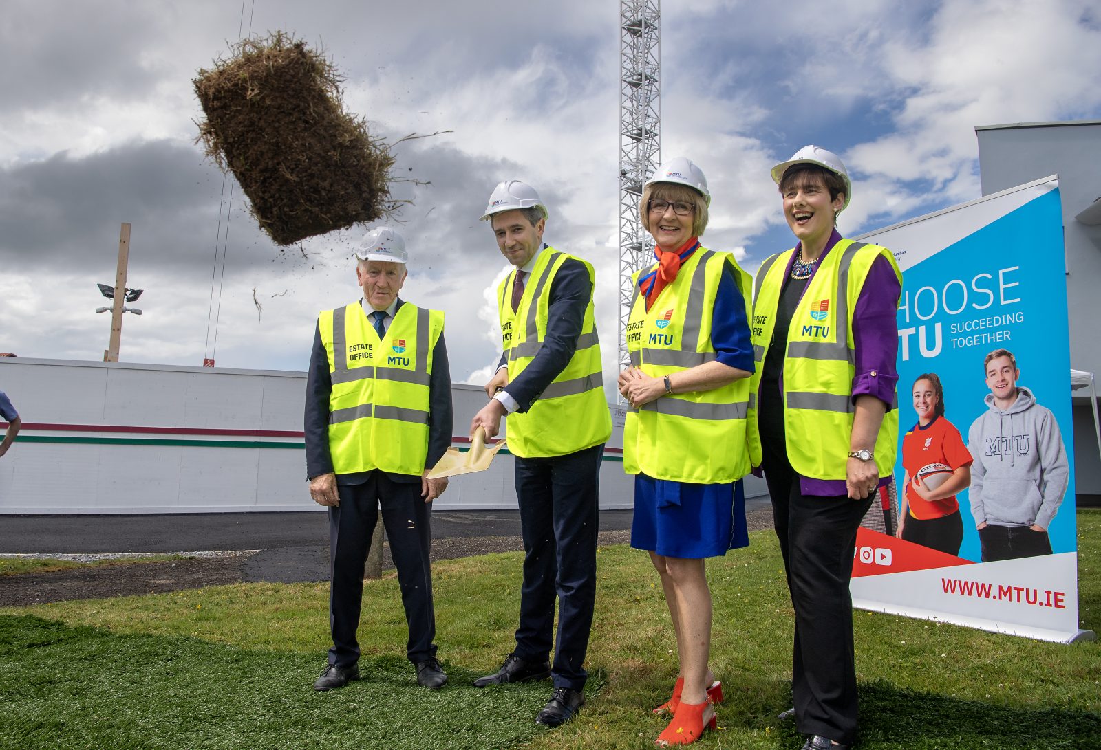 Today, Minister Simon Harris, TD, turned the sod on the new Science ...